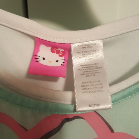 Hello Kitty | Shirts & Tops | Hello Kitty Sheer Blouse With Builtin ...